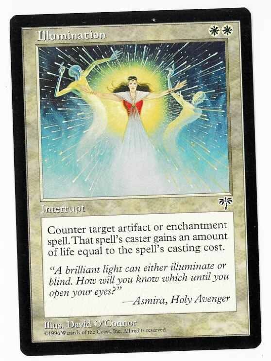 -=Chameleon's Den=- Magic the Gathering Mirage Card: Illumination -=Chameleon's Den=- Magic the Gathering Mirage Card: Illumination